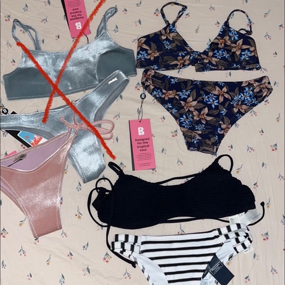 Blackbough | Swim | 7 Pc Branded Bikini Swimsuit Lot | Poshmark